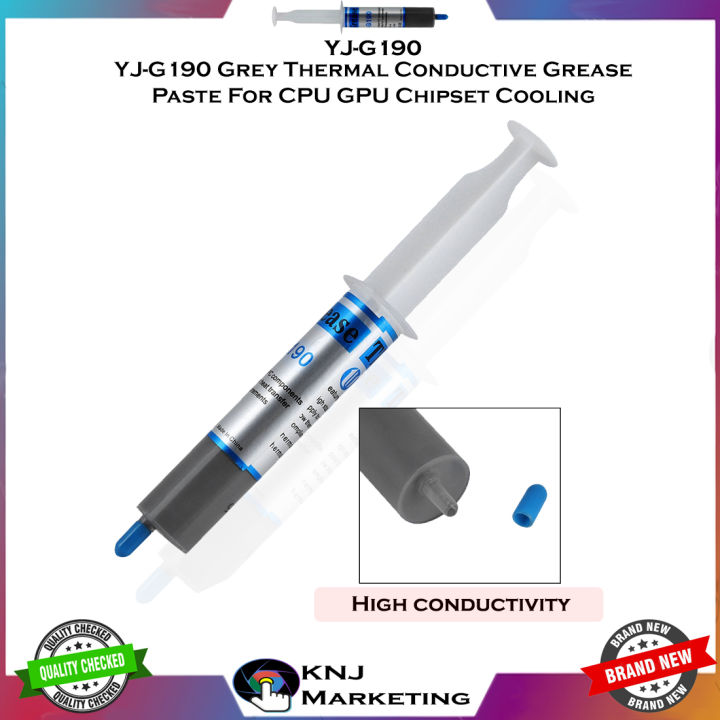 Thermal Paste YJ-G190 Grey For CPU & GPU Chipset Cooling | Lazada PH