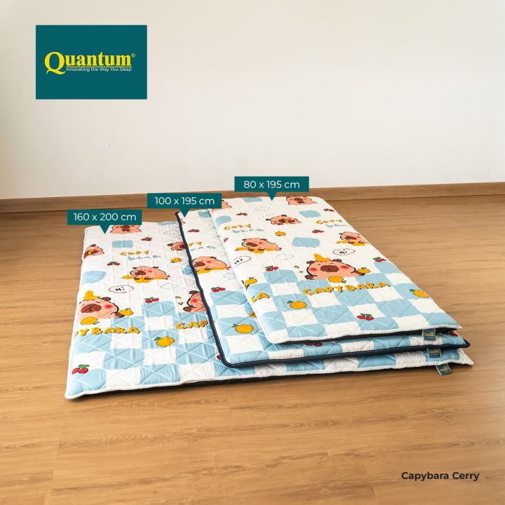 KASUR LANTAI QUANTUM KASUR LIPAT KASUR GULUNG [KASUR] | Lazada Indonesia