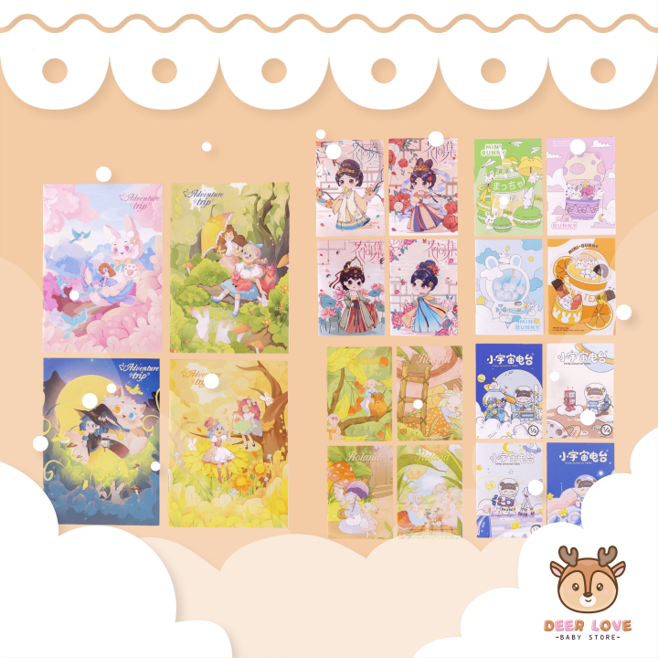 Mini Pocket Size Notebook With Various Cute Cartoon Design A5 Size ...