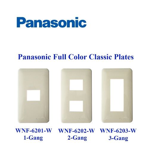 -EASYLITE-Panasonic Full Color Classic Series Plates (1 Gang, 2 Gang, 3 ...