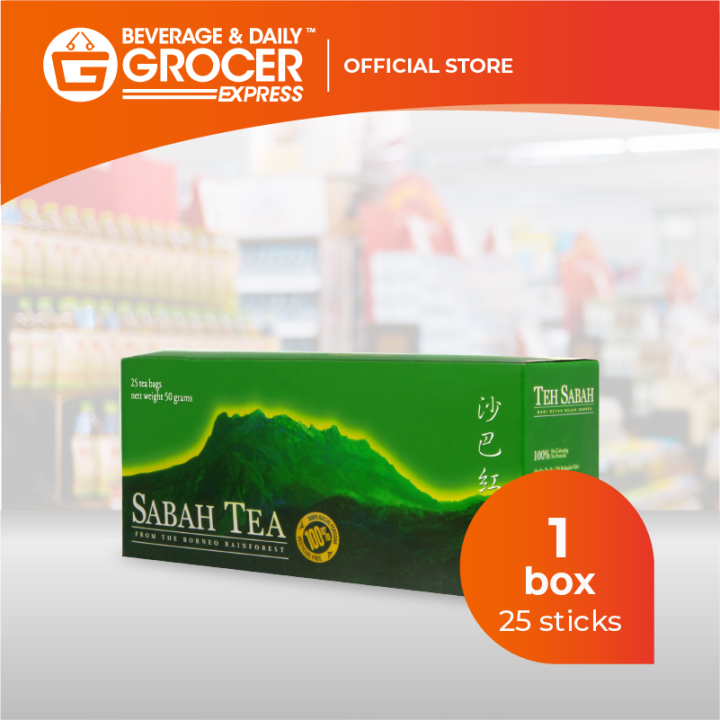 Sabah Tea Bags (1 x 25s) 1 Pack | Lazada