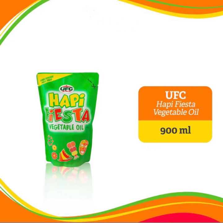 eLEXItronics UFC Hapi Fiesta Cooking Oil Vegetable Oil 900ml SUP ...