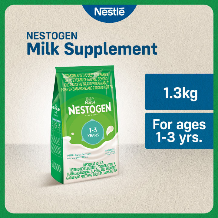Nestogen Three Milk Supplement for Children 1 to 3 Years 1.3kg | Lazada PH