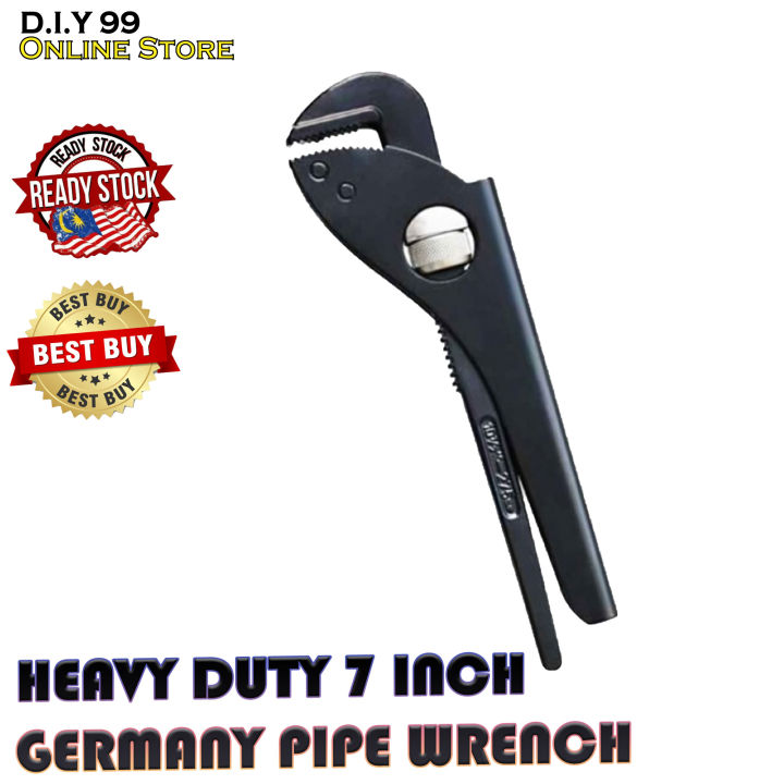 Heavy Duty German Type Pipe Wrench 7 / 9 / Pipe Wrench / G type Pipe ...