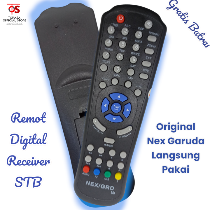 Remote Remot STB Nex Parabola Garuda Matrix Burger S2 - Remot Digital ...