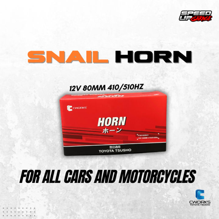 CWORKS TOYOTA TSUSHO UNIVERSAL HORN | Lazada PH