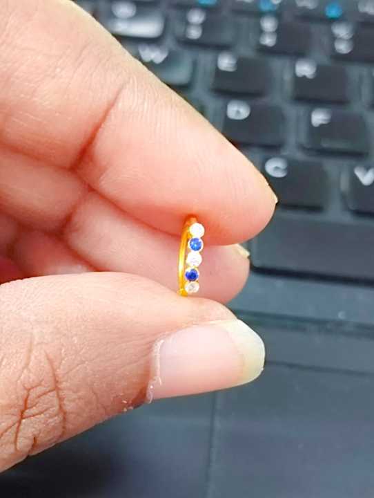 READY STOCK 🇲🇾 GOLD MUKUTHI / NOSE STUD FOR 1 PC | Lazada