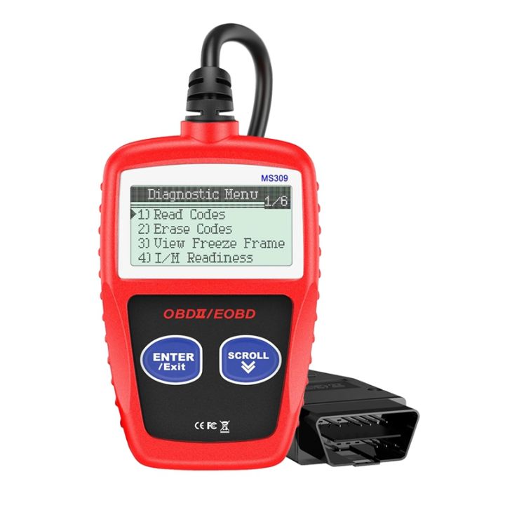 OBD2 Scanner Diagnostic Tool Check Engine Code Reader EOBD/OBDII ...