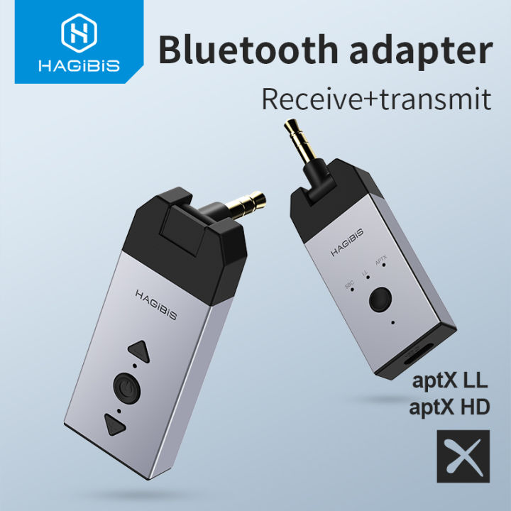 Hagibis Bluetooth 5.0 Audio Receiver Transmitter aptX LL aptX HD 3.5mm ...