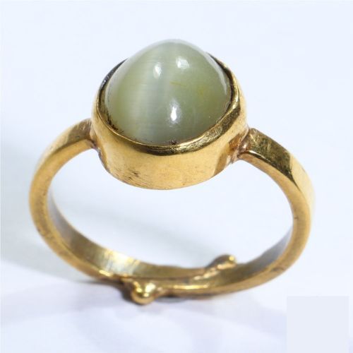 Cat's Eye| Certifed Natural Cat's Eye | Lehsuniya | Ring in 5 Metals ...