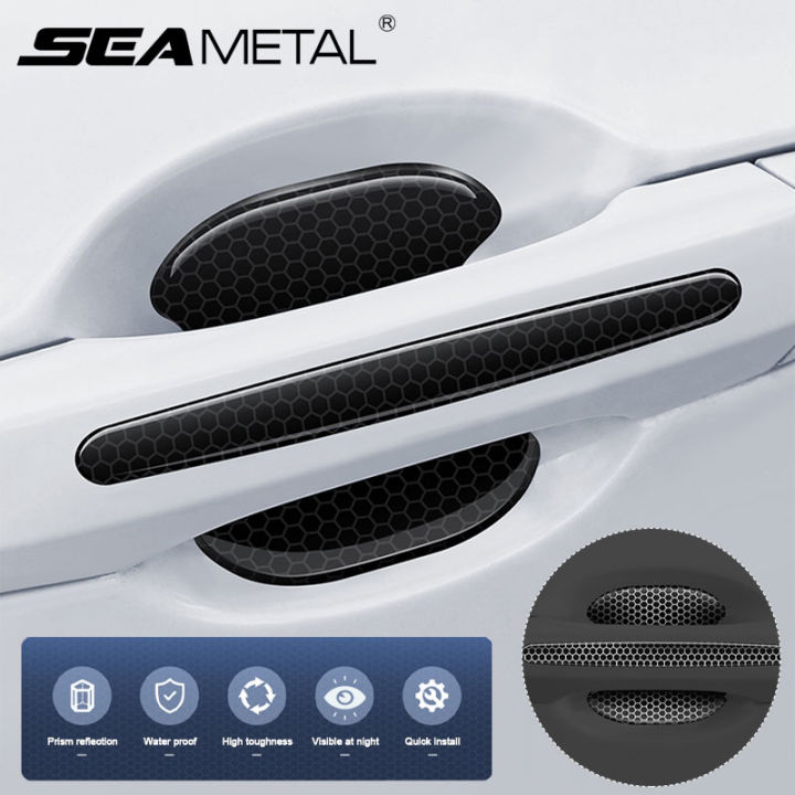 Car Door Handle Sticker Protective Film Door Bowl Protector Trim ...