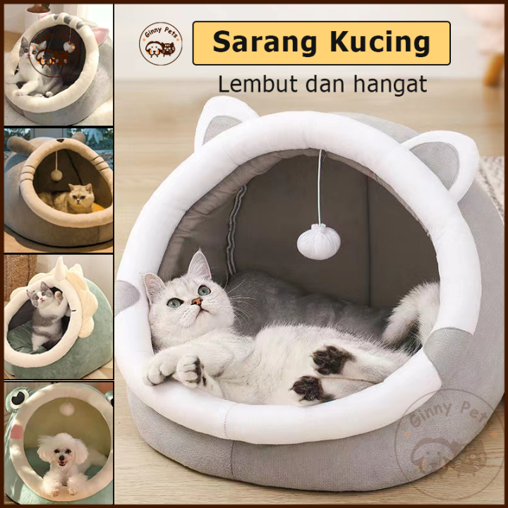 Tempat Tidur Kucing Hangat Murah Besar/Kasur Kucing Bulu Empuk Dan ...