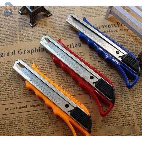 Haixin Cutter Knife Sharp Blade Plastic Handle Cutters Blades Knives ...