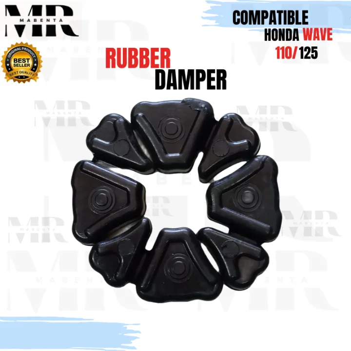MOTORCYCLE HEAVY DUTY RUBBER DAMPER FOR HONDA WAVE 110/125 | Lazada PH