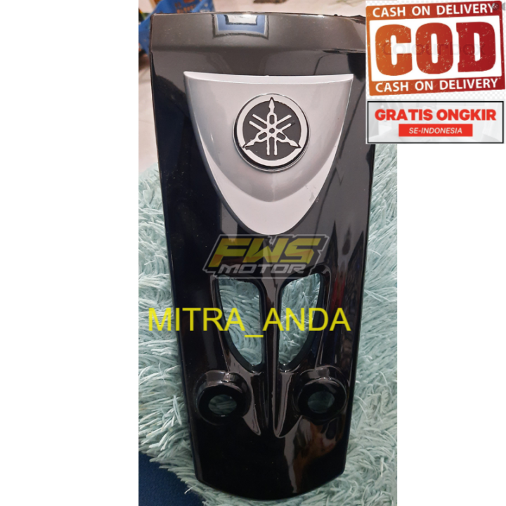 GRATIS ONGKIR - Tameng panel dada fizr / Vega lama hitam Set Emblem ...