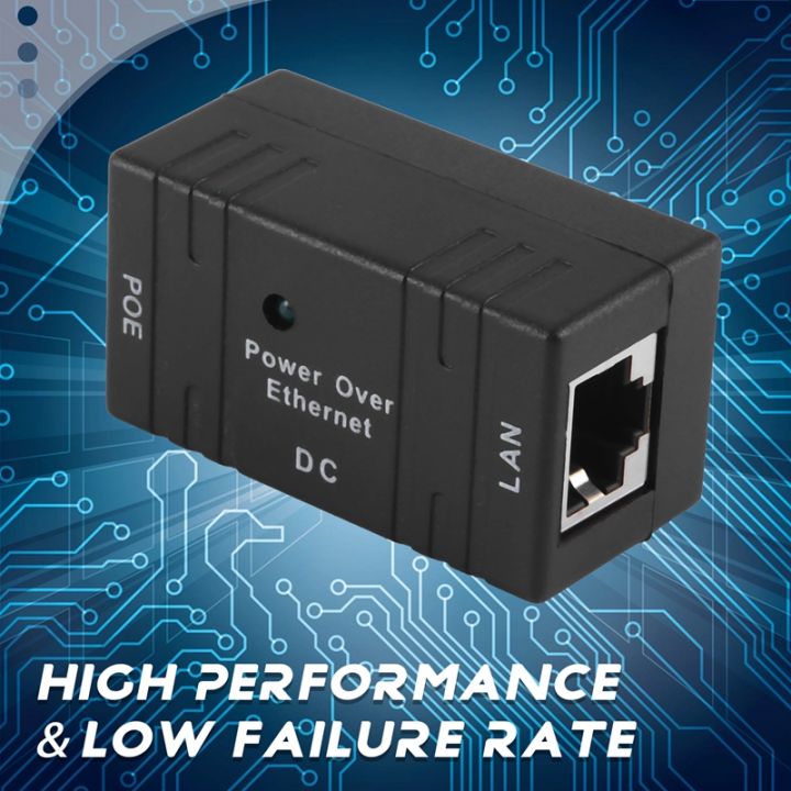 (THFX) Poe Splitter Injector Passive Dc Power Over Ethernet Rj45 10 ...