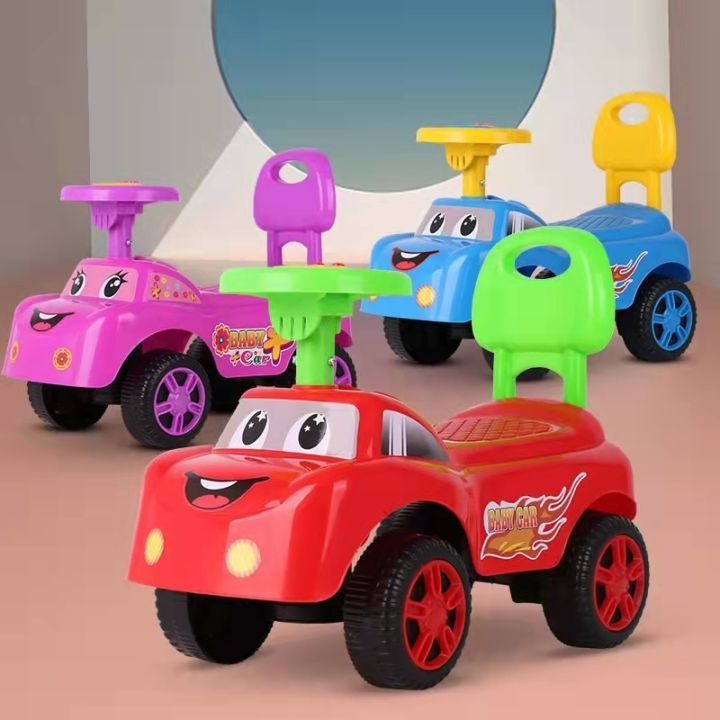 Kiddie Toon Car Mega Car Ride on Toy Car 4 Wheels Toy Car with music (1 ...