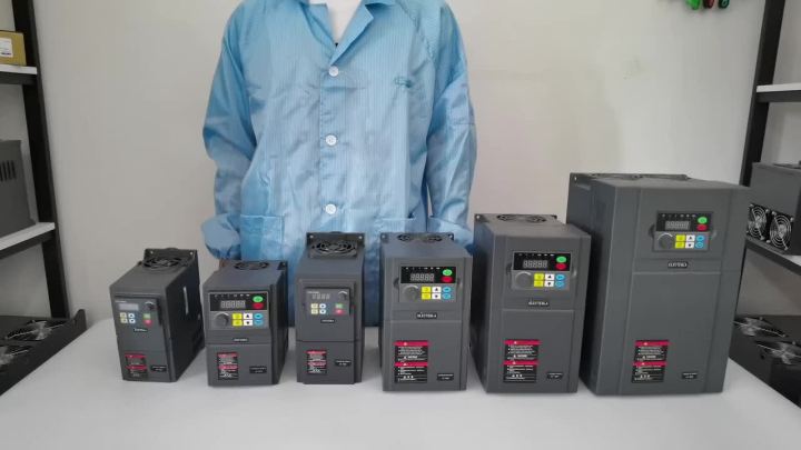 VFD 1Phase 3Phase 220V 380V Input and Output 3KW 4KW 5.5KW 7.5KW Motor Speed Controller ...