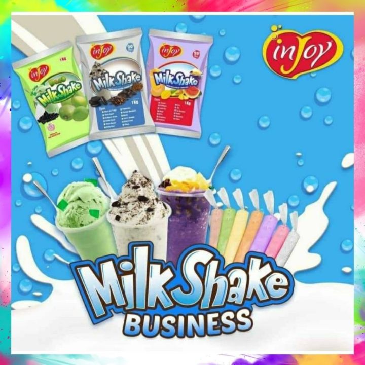 Injoy Milkshake Powder Frappe Powder 250g Re pack Tingi only | Lazada PH