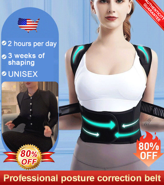 Men and women's tummy control shaping garments to correct posture ...