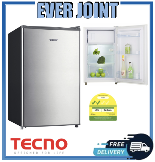 Tecno TFR 95V2 || TFR95V2 [88L] Bar Fridge | Stainless Steel Look ...