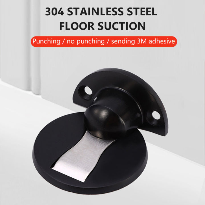 Strong Magnetic SUS304 Door Stopper Floor Mounted Door Stopper Magnetic ...