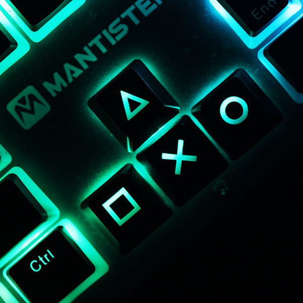 R1 OEM Profile ABS Direction Arrows Keys Keycaps Red Black PS4 Royal ...