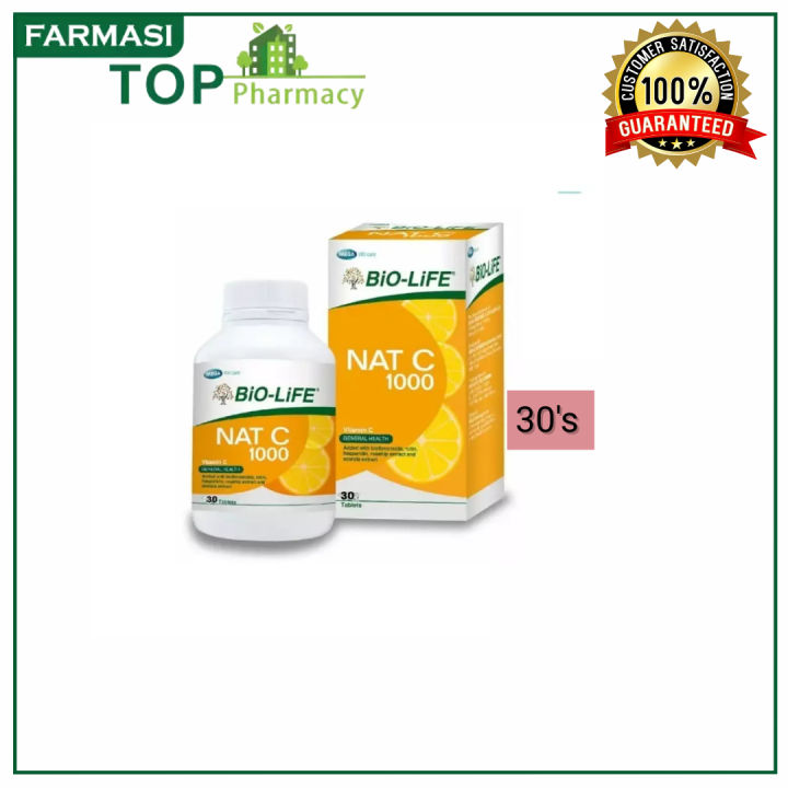 Bio-Life Mega Nat C 1000mg (30's / 150's) | Lazada