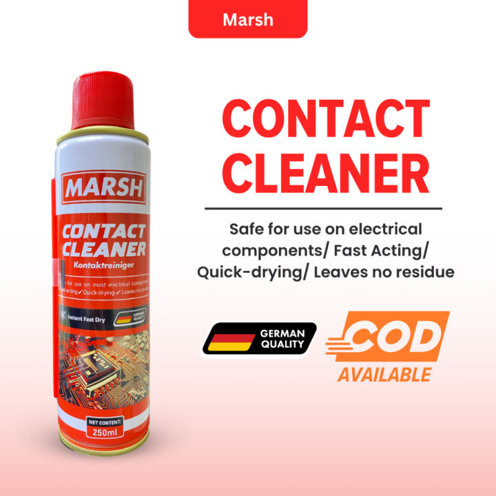 Marsh Contact Cleaner Fast Dry Industrial Removes Dust Grease For ...