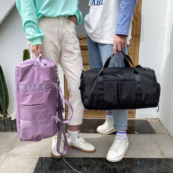 GHFT คุณภาพสูง แฟชั่น แยกเปียกแห้ง ความจุขนาดใหญ่ กระเป๋าสะพายข้าง ...