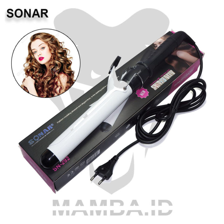 Catokan Curling Sonar SN-292 Alat Catokan Rambut Curler Besar / Curly Gelombang | Lazada Indonesia