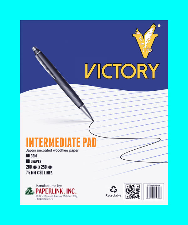 VICTORY Intermediate Pad 80 Leaves 60gsm - Paper from Japan | Lazada PH