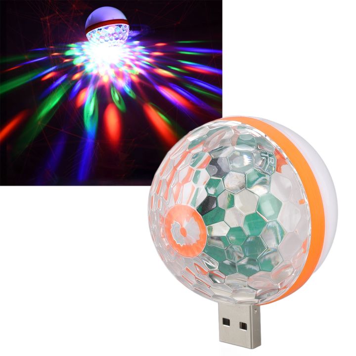 Party Lights Ball USB Mini Colorful Ball Light Warm Light for Dance ...
