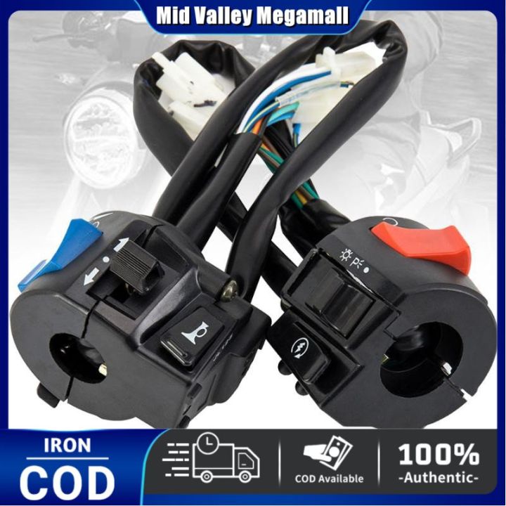 【Fast Delivery】Universal Motorcycle Switches Universal Motorcycle ...