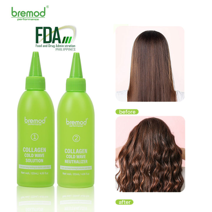 Bremod Collagen Cold Wave Hair Curling Curls Styling Fashionable Long ...