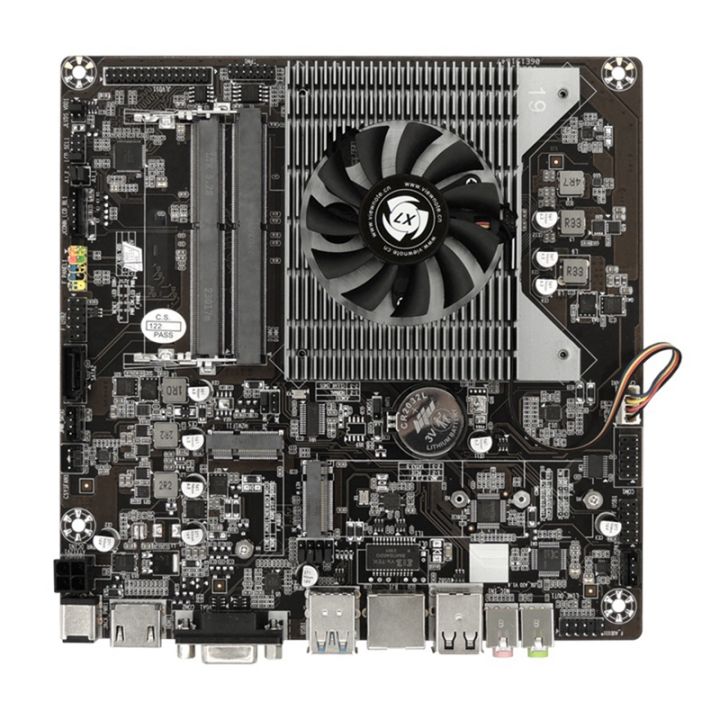 N5095 Thin ITX Motherboard DOR4 16G Quad Core Office Home Computer Mini ...