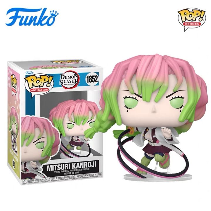 Original Funko Pop Mitsuri Kanroji Action Figure Anime Demon Slayer ...