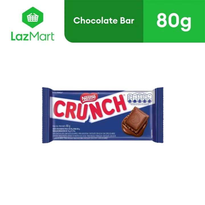 Nestle Crunch Chocolate Bar 80g | Lazada PH