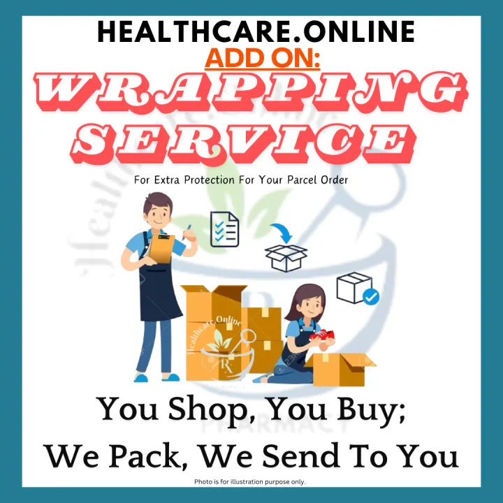 [Healthcare.Online Pharmacy] ADD-ON WRAPPING SERVICE: (FOR EXTRA ...