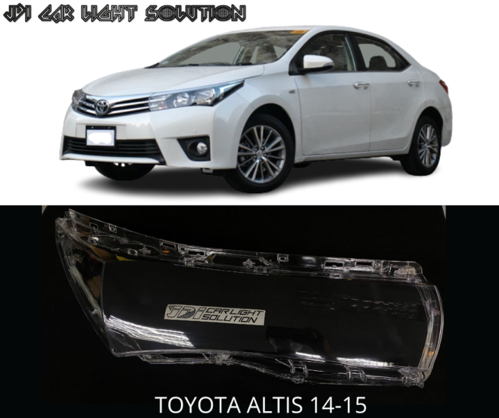 TOYOTA ALTIS 14 15 (Low Spec) HEADLAMP (PRE FACELIFT) COVER | Lazada