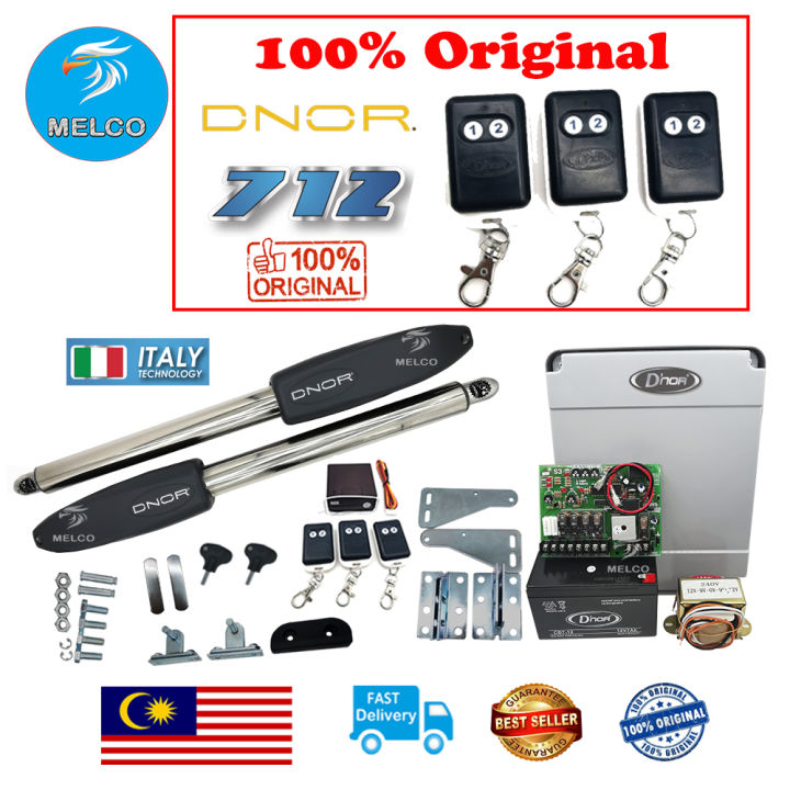 Dnor Autogate Dnor 712 24VDC Heavy Duty Swing Motor and Floding Arm ...