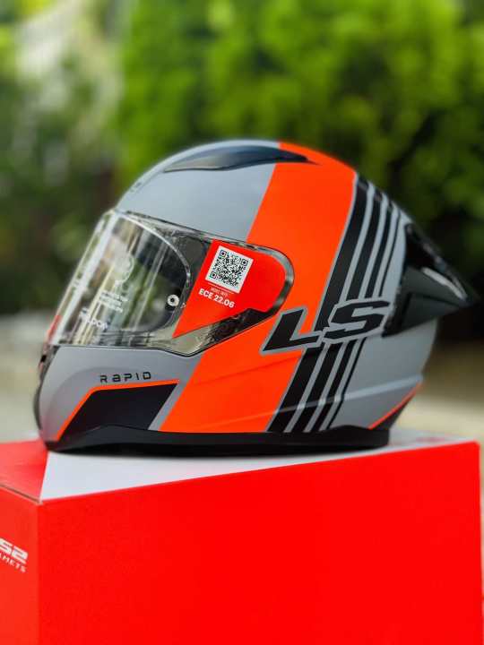 LS2 RAPID 2 FULL FACE SINGLE VISOR HELMET FF353 | Lazada PH