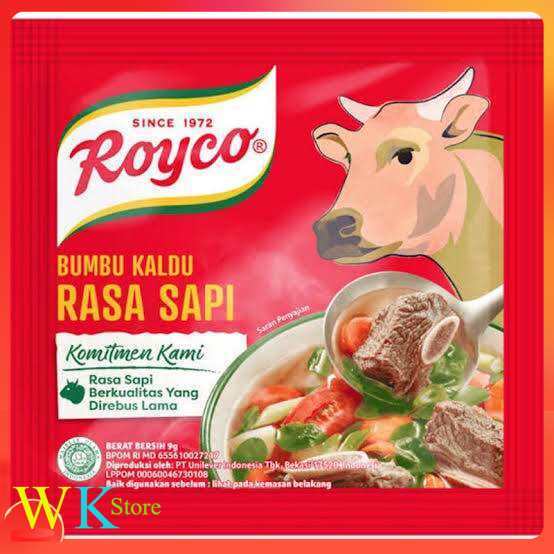 Royco Sapi Renceng Penyedap masakan Serbaguna Kemasan 1 Renteng isi ...