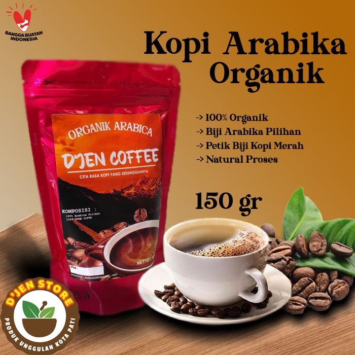 Kopi Arabika Bubuk 150gr organik 100% Arabika Pati kopi muria | Lazada ...