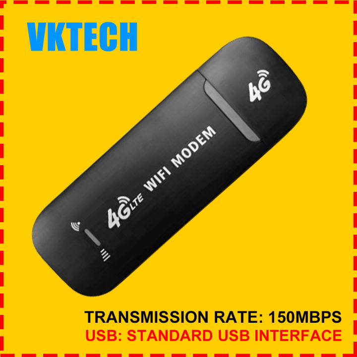 [Vktech] 4G LTE Wireless USB Dongle 150Mbps Modem Stick WiFi Adapter 4G ...