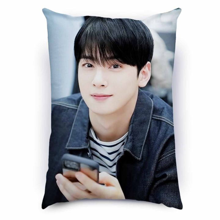 SUHO CHA EUN WOO PILLOW 13"x18" design 08 | Lazada PH