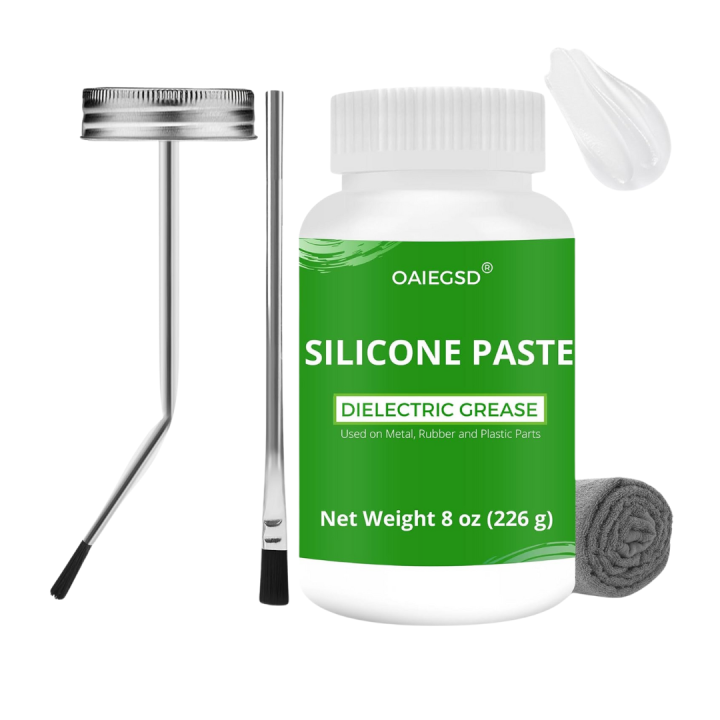 OAIEGSD Silicone Paste Dielectric Grease Used on Metal, Rubber and ...