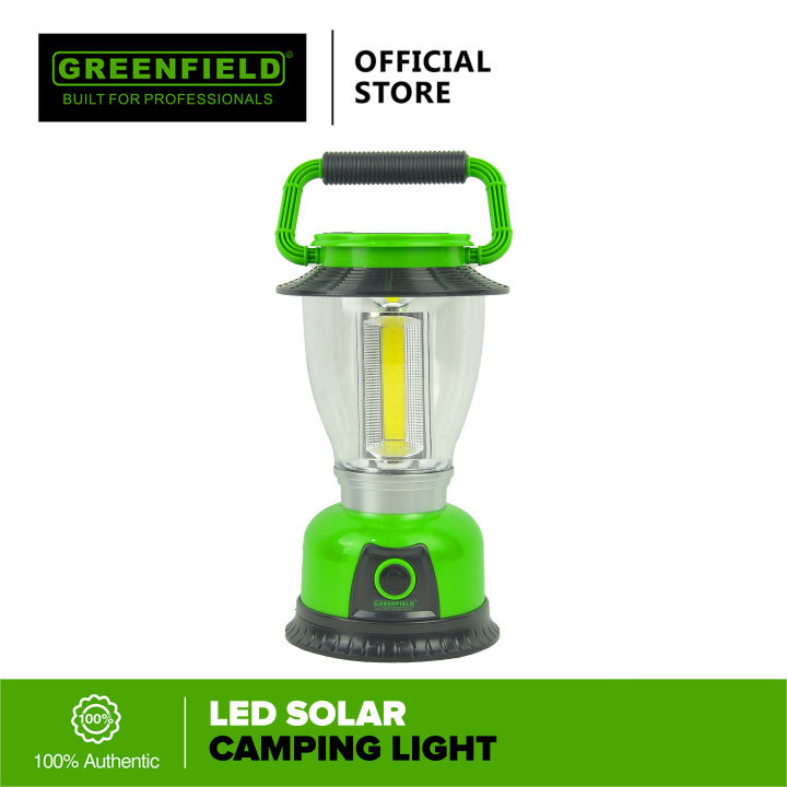 Greenfield Solar Camping Light | Lazada PH