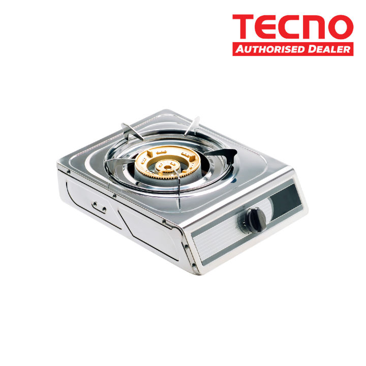 Tecno Single Burner Stainless Steel (Glossy) Table Cooker with Safety ...