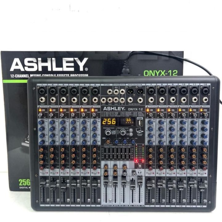 Mixer Ashley Onyx 12 Original 12 Channel Bluetooth | Lazada Indonesia